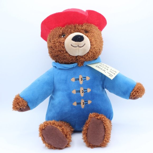 Kohl's | Toys | Kohls Cares 4 Paddington Bear Plush Stuff Animal Toy Blue Jacket Red Hat | Poshmark